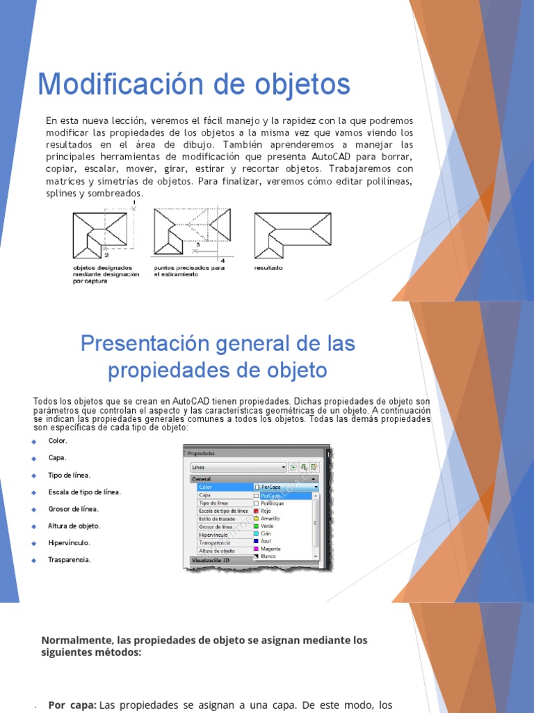 Modificación de Objetos | PDF
