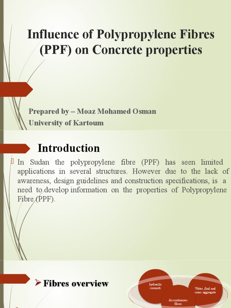 Application of Fiber | PDF | Concrete | Fibers