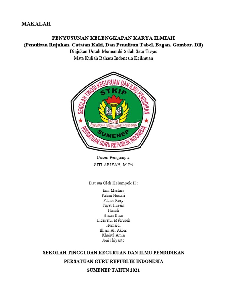 Makalah Bhs. Indo | PDF