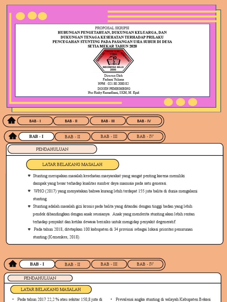 Proposal Sidang. | PDF