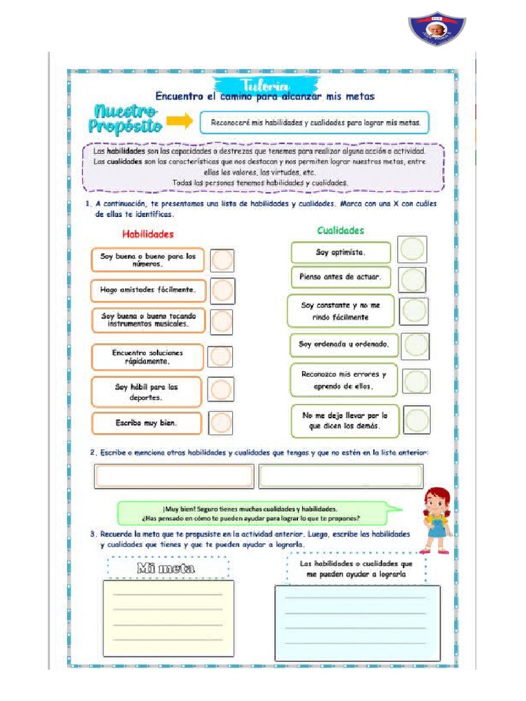 Mis Metas 3 Secundaria | PDF