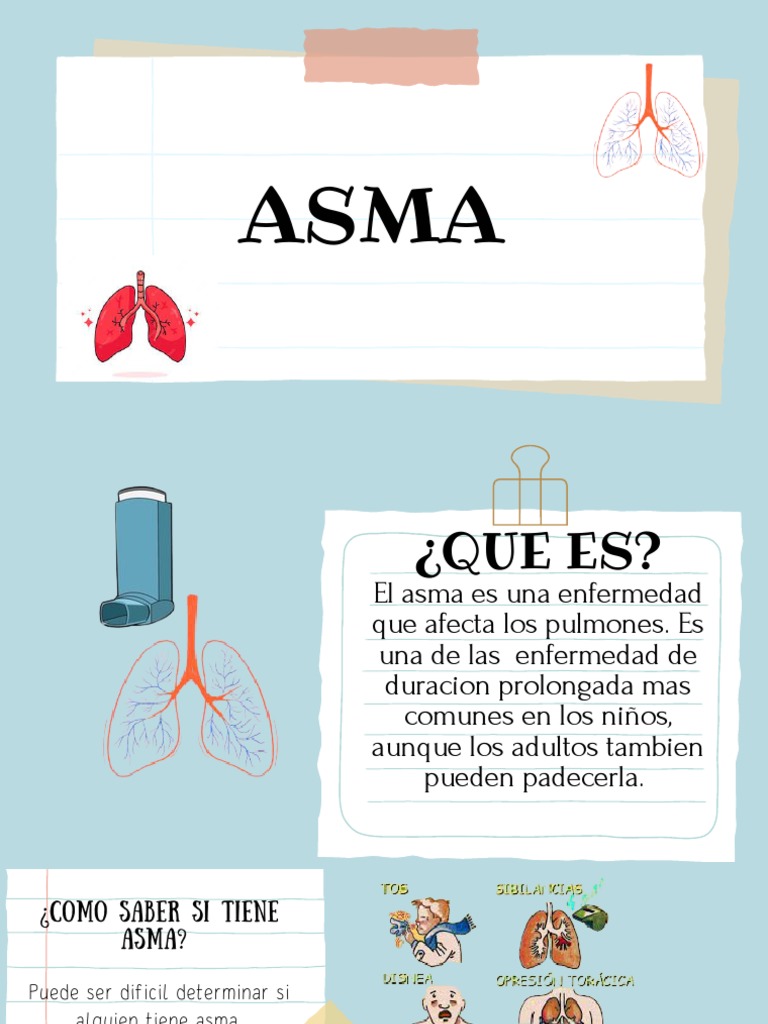 El Asma PDF | PDF | Asma | Enfermedades y trastornos