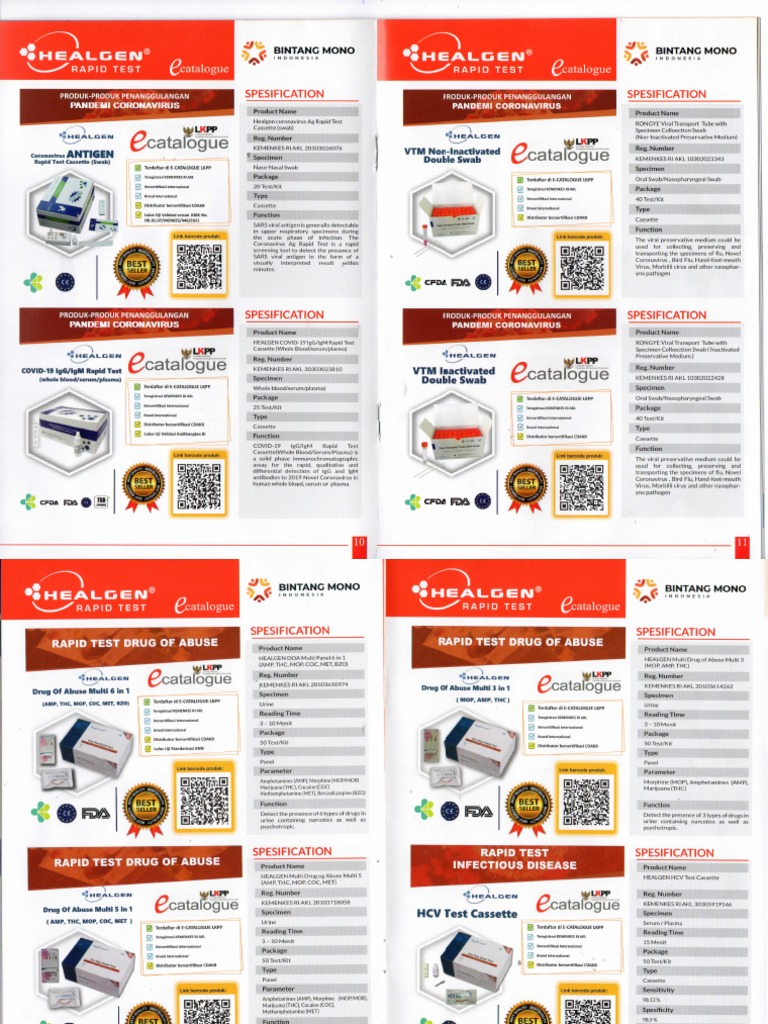 Healgen E-Katalog | PDF