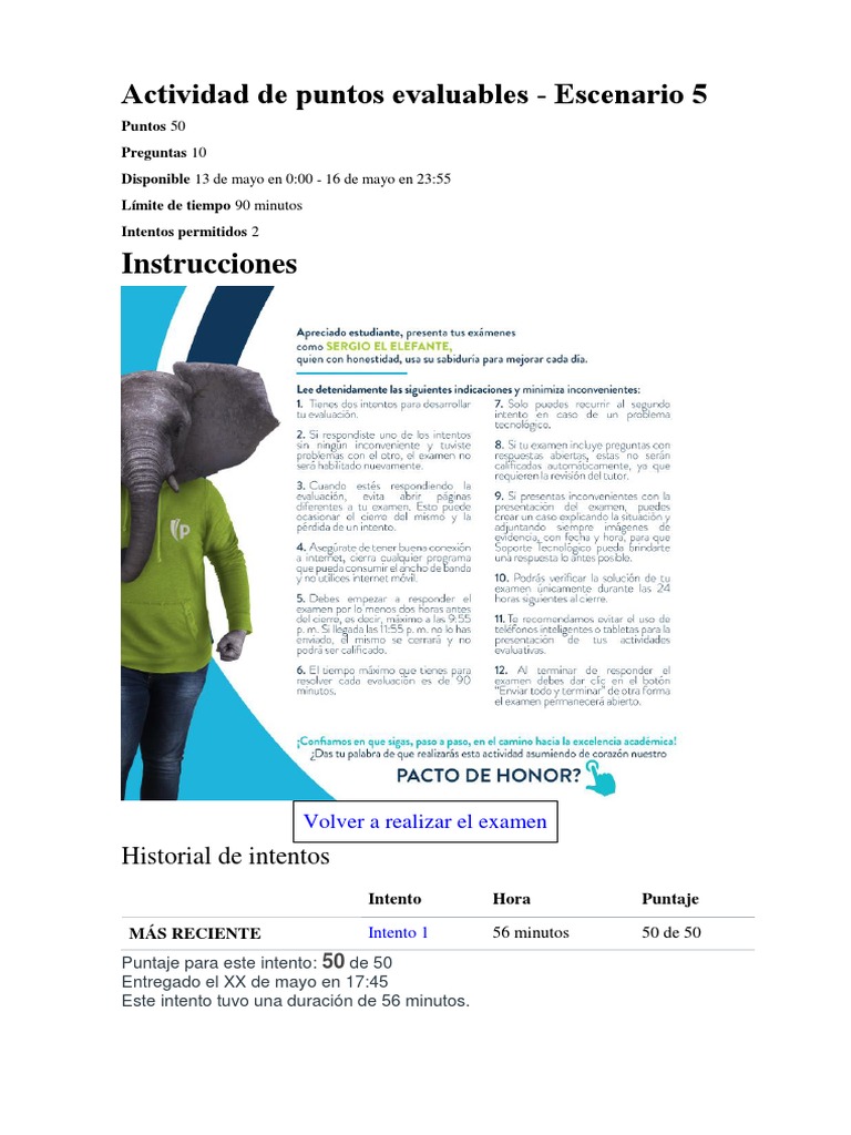 Actividad de Puntos Evaluables - Escenario 5 Pensamiento Algoritmico | PDF