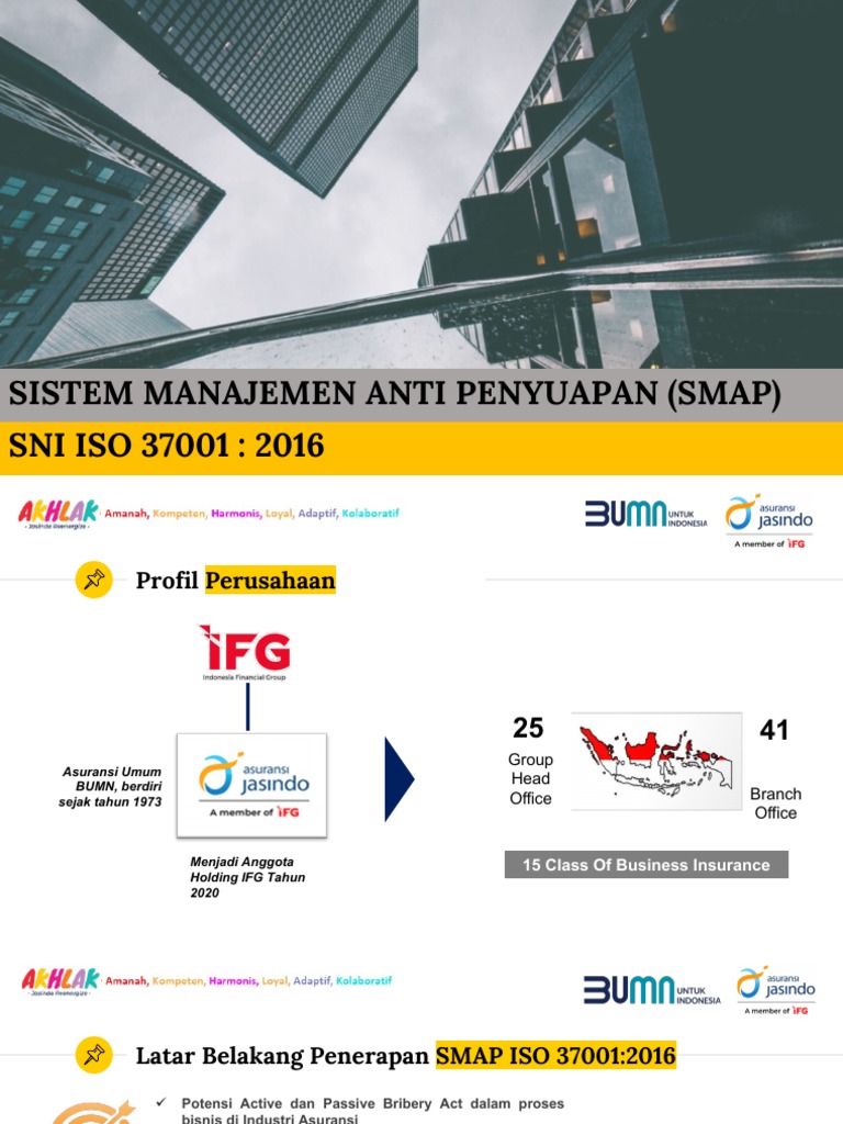 SMAP ISO 37001: Anti Penyuapan BUMN | PDF