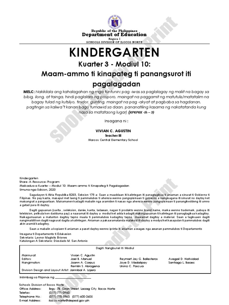 Kindergarten-Q3-Week-10-MELC-KPKPKK-Ih-3-Vivian-C.-Agustin - Remilin ...