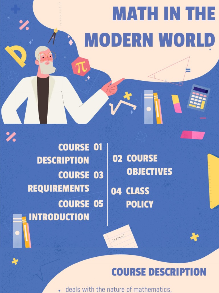 LESSON 1 MMW Subject Introduction and Mathematics in Our World | PDF | Pattern | Mathematics