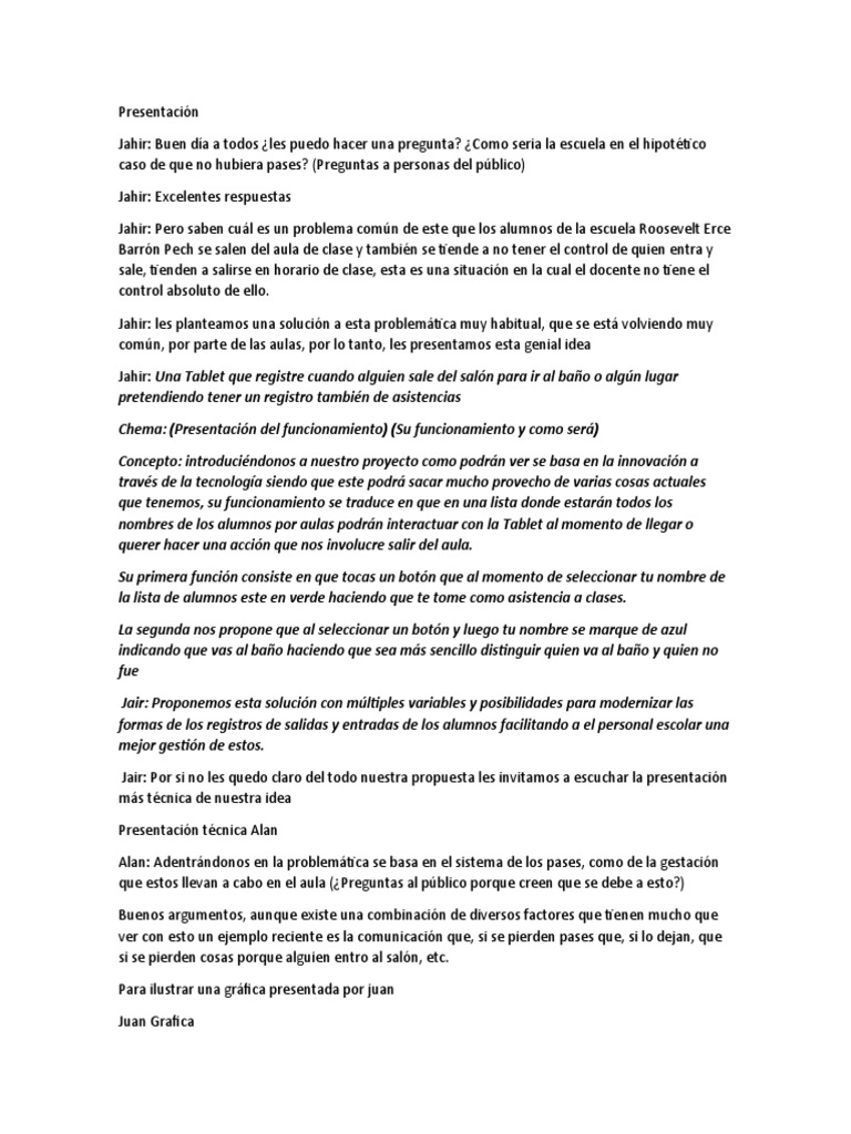 Presentación Tecno | PDF