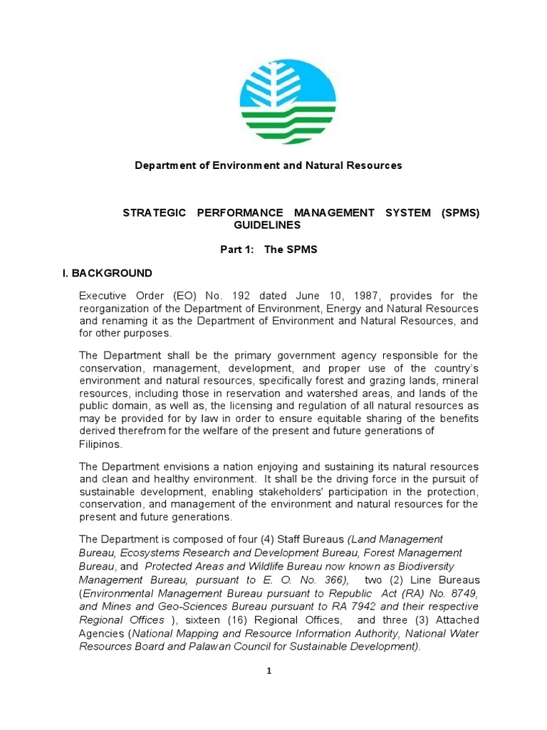 Denr - SPMS | PDF