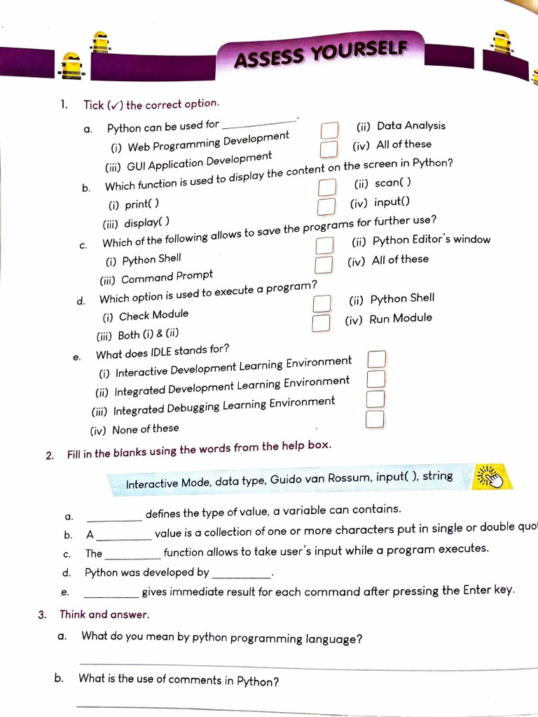Computer 6th Chapter | PDF