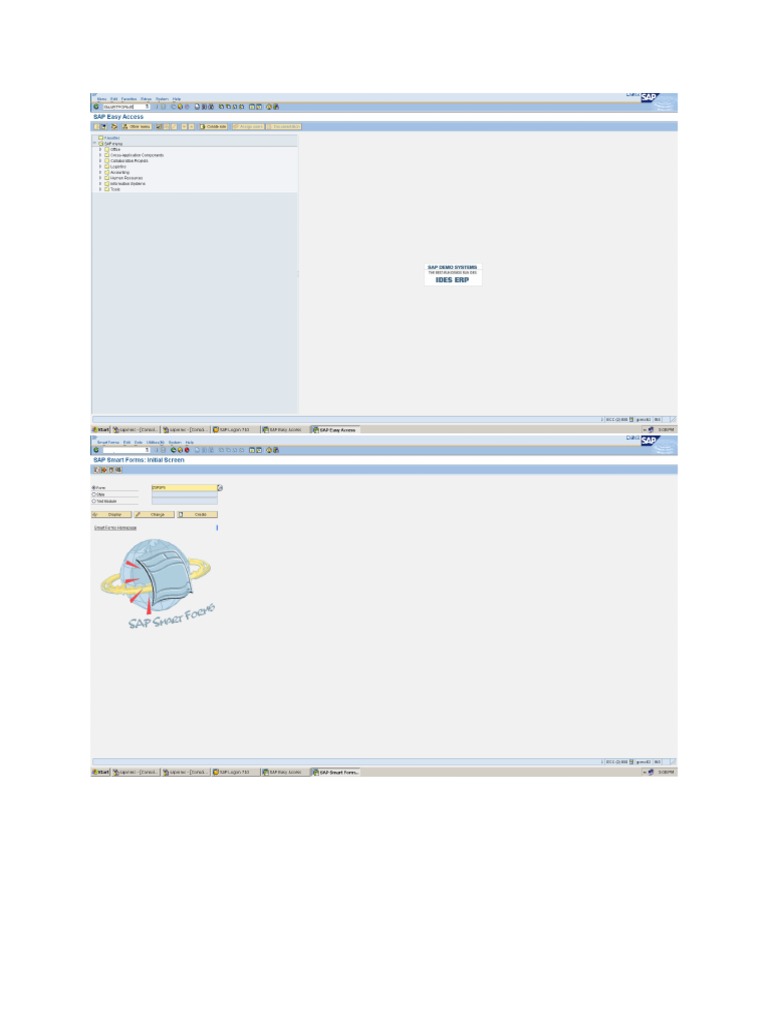 SMARTFORM TEMPLATE | PDF