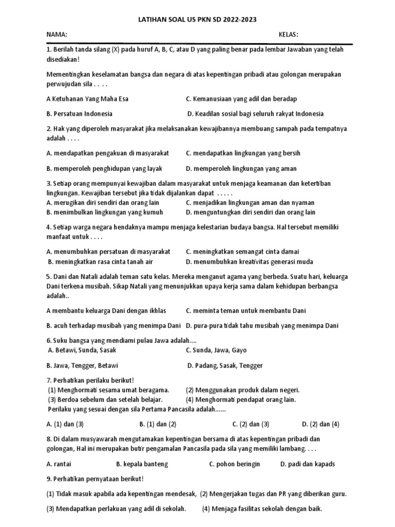 6_PKN US TAP 2 2022-2023 | PDF