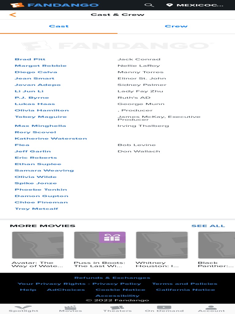 Babylon (2022) Cast and Crew - Cast Photos and Info Fandango | PDF