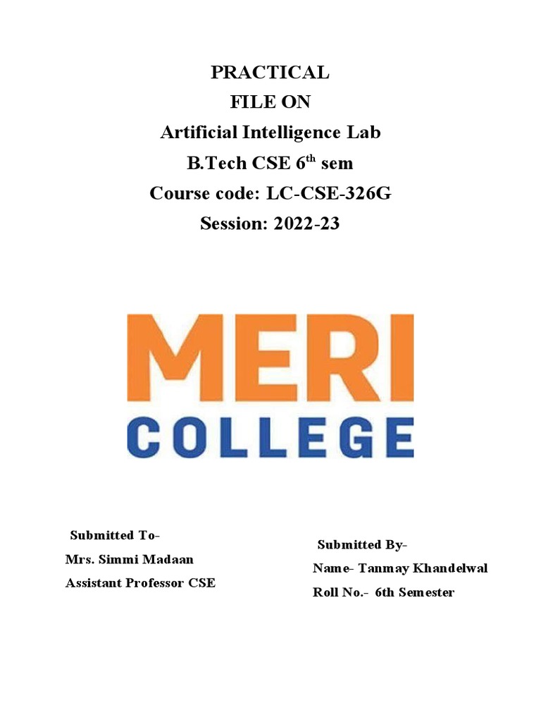 AI File | PDF | Computer Science | Mathematical Relations AI File | PDF | Computer Science | Mathematical Relations