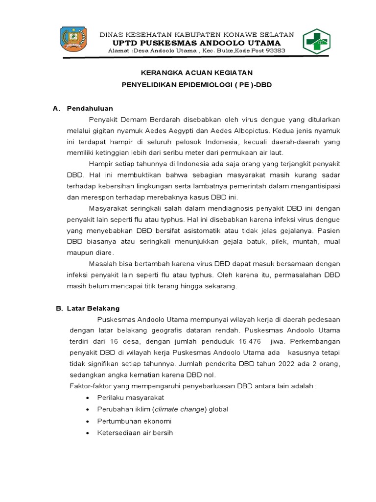 Kak Pe DBD | PDF | Kesehatan Holistik
