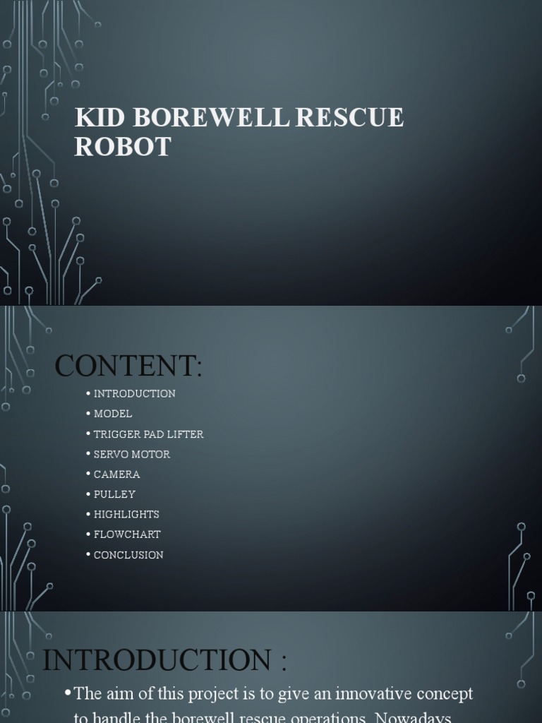 Kid Borewell Rescue | PDF