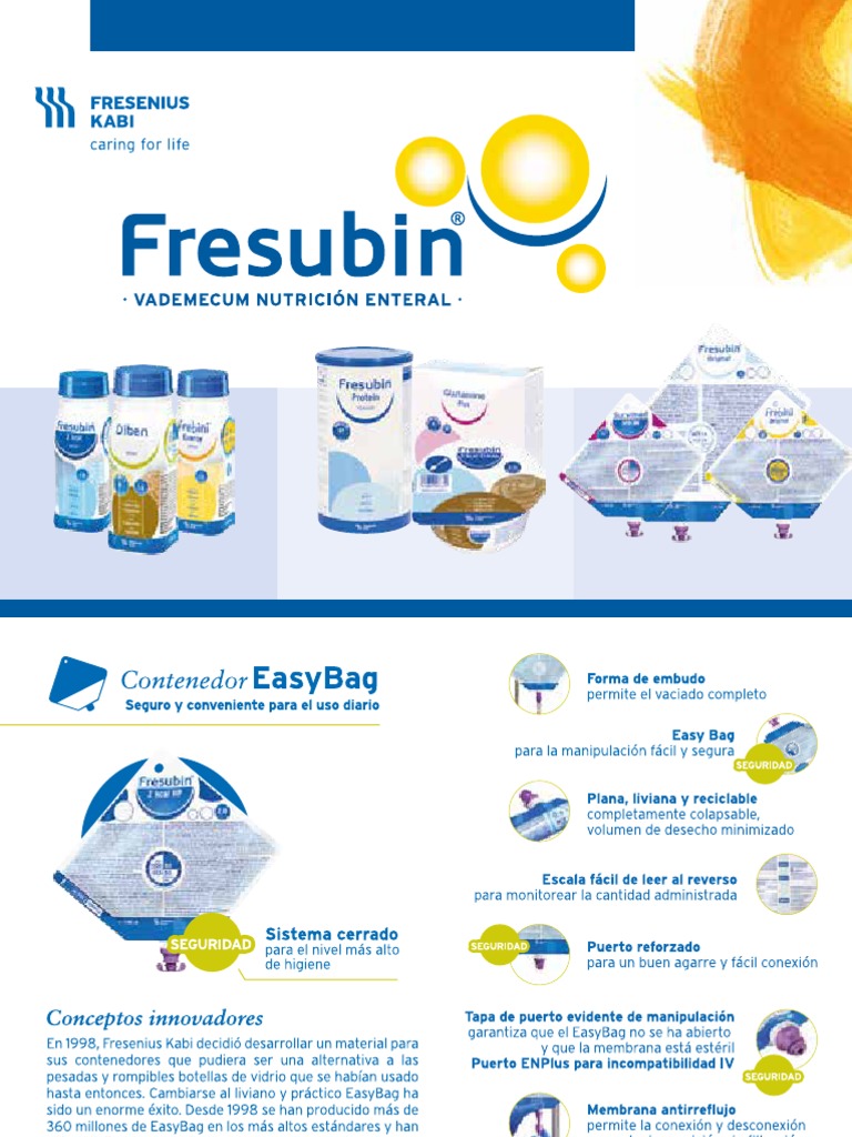 Vademecum Formula Enteral Fresenius Kabi | PDF