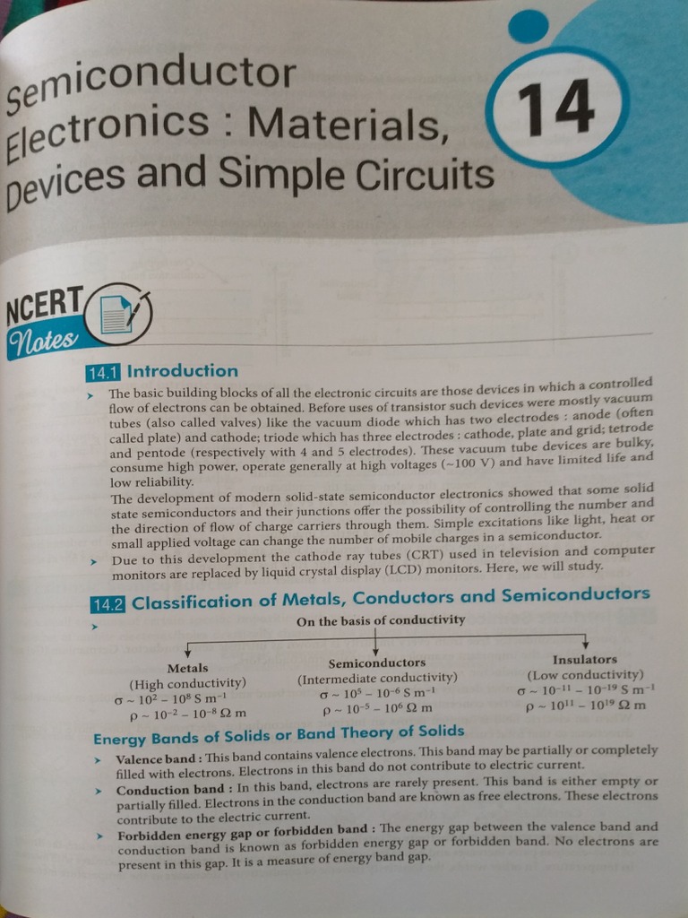 Semiconductor Ncert | PDF