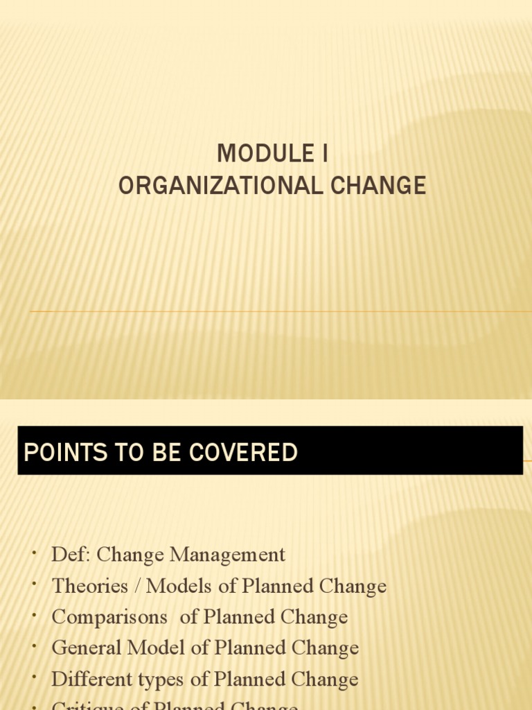 Cmod Module I | Download Free PDF | Organizational Culture | System