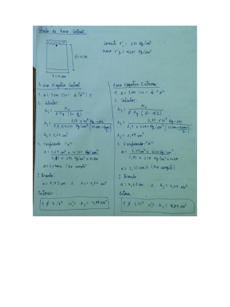 PC Nro. 1 - Concreto Armado II | PDF