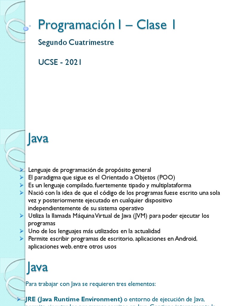 Clases JAVA | PDF