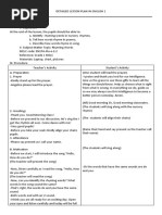 A Detailed Lesson Plan in Language 1 | PDF | Lesson Plan