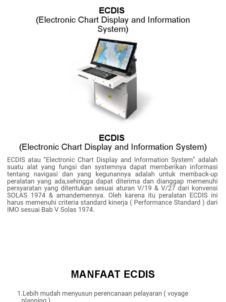 ECDIS | PDF | Bisnis | Teknologi & Rekayasa