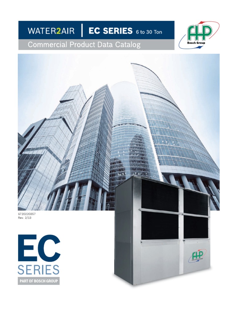 FHP Bosch Ec-120 | PDF | Heat Pump | Air Conditioning