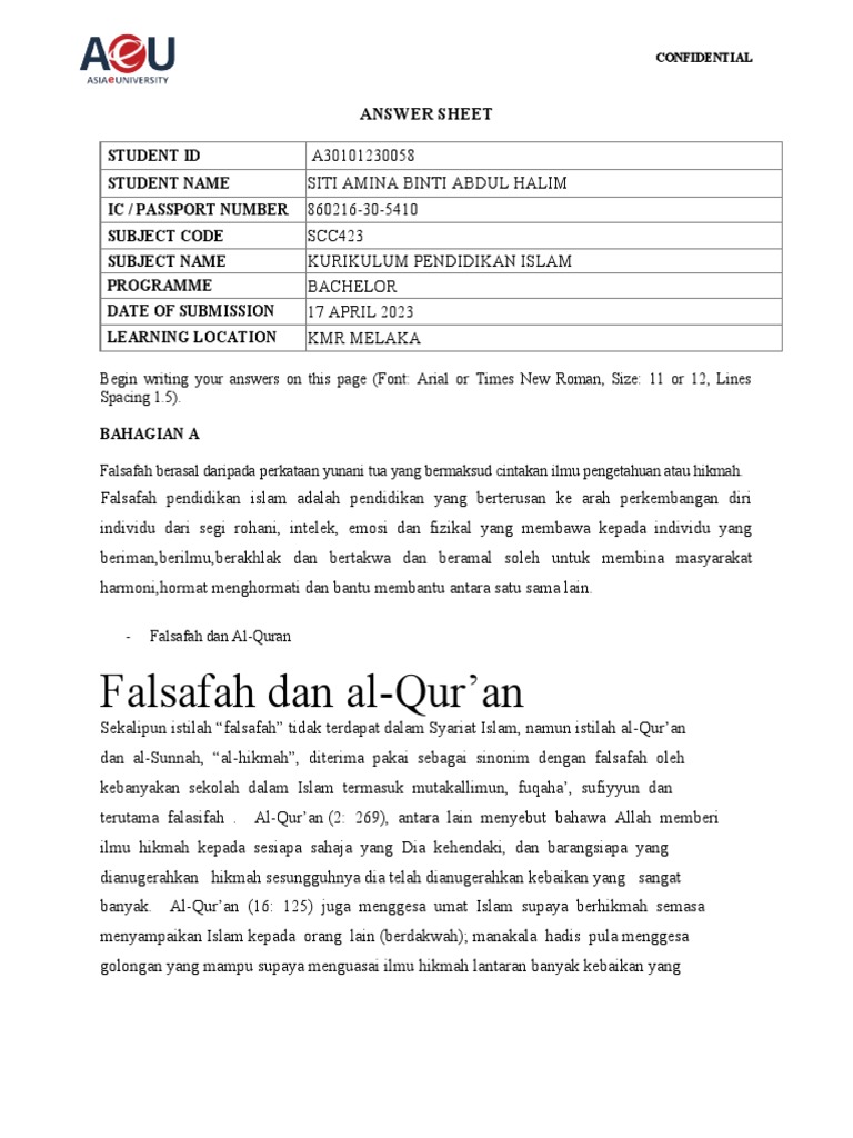 Paper Exam SCC | PDF