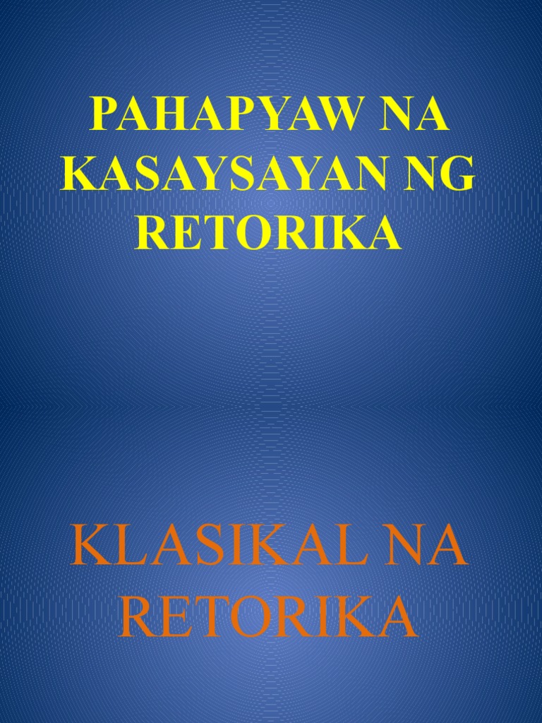 Retorika | PDF