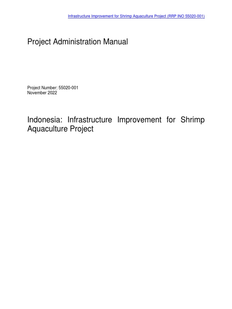 Project Adm Manual | PDF