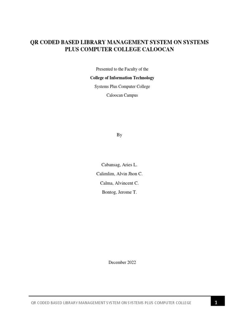 SAM Case Study | Download Free PDF | Libraries | Qr Code