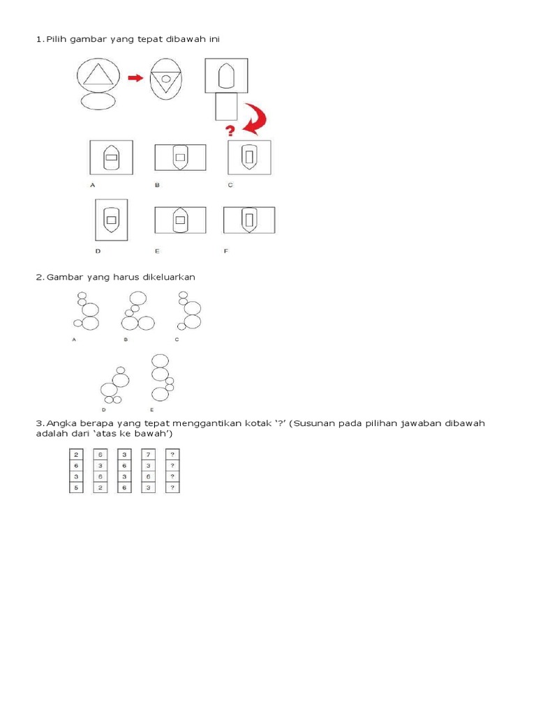 Soal Tes Iq New | PDF