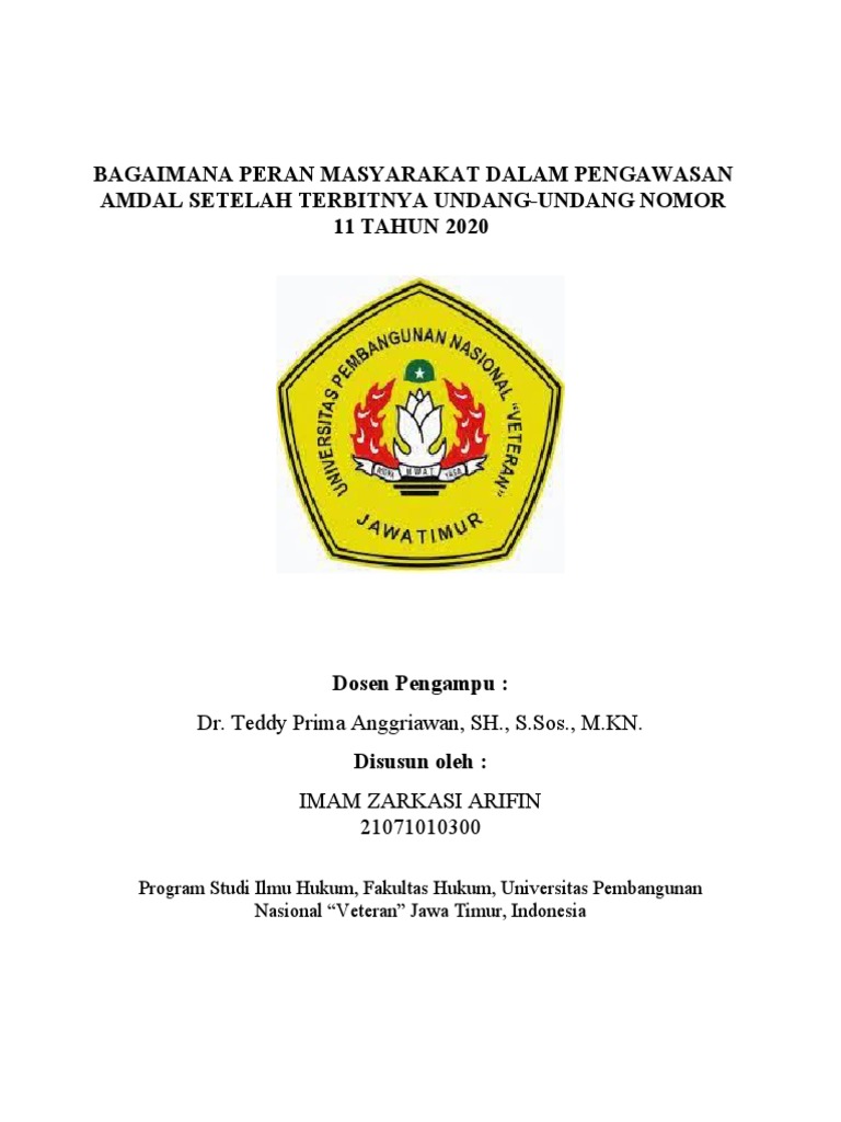 Imam Zarkasi Arifin | PDF