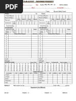 Kabaddi Score Sheet | PDF | Referee | Sports