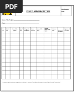 PPE Issue Record - Template | PDF