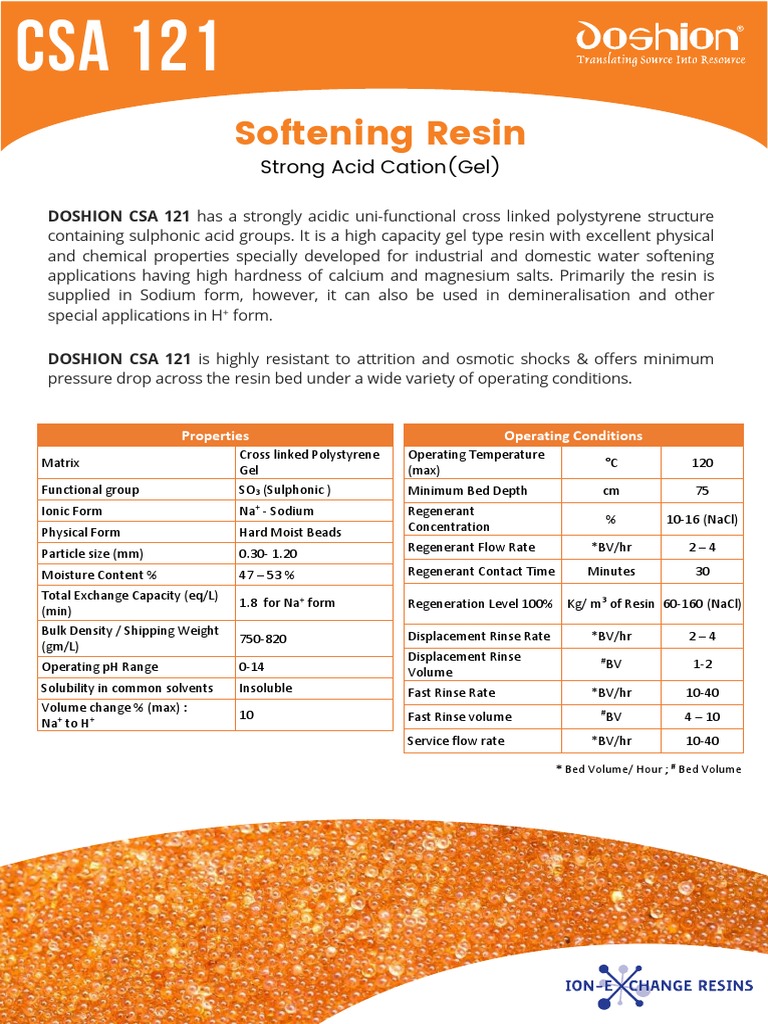 CSA 121 - Data Sheet | PDF