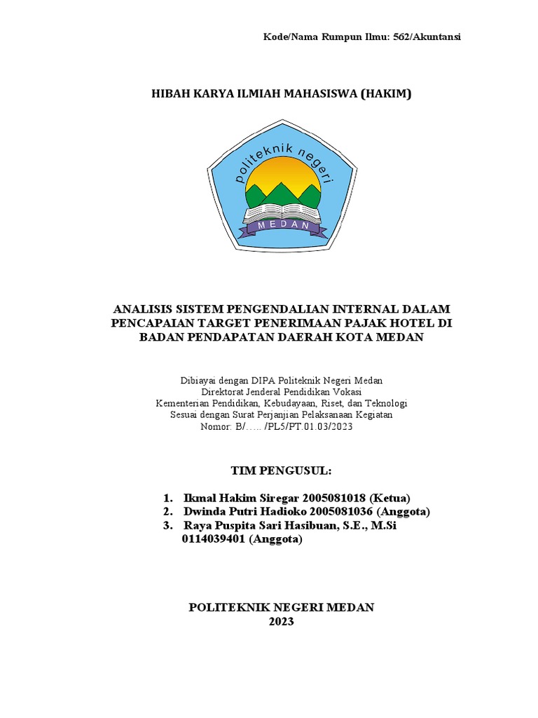 Hakim - Ikmal Hakim | PDF | Bisnis