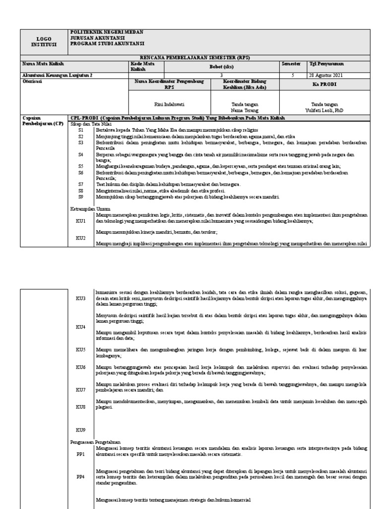 RPS Advanced 2 | PDF