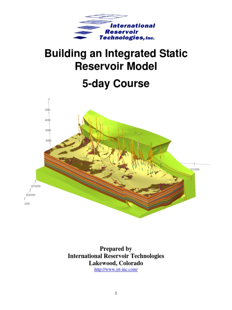 Static Model Workflow | PDF | Stratigraphy | Physical Sciences