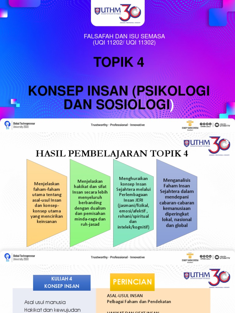 Topik4 Konsepinsan | PDF