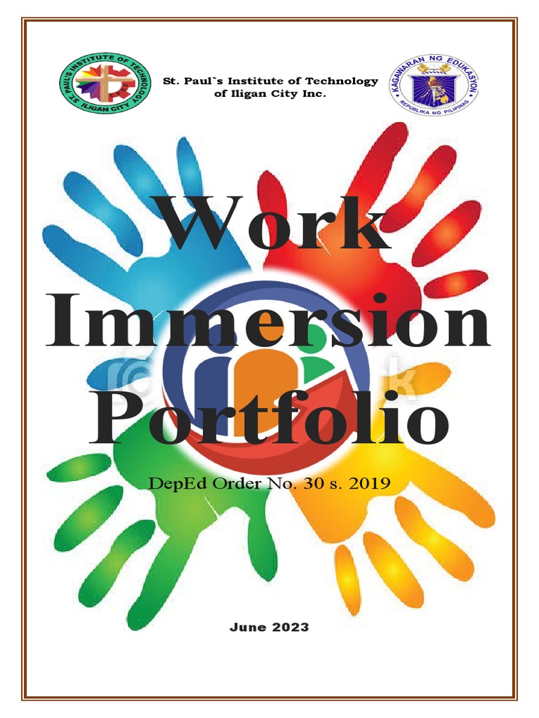 St. Paul's Tech Work Immersion Portfolio | PDF