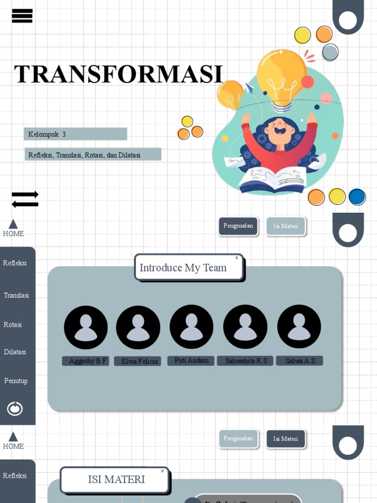 MTK BAB 3 (Transformasi) Kelompok 3 | PDF