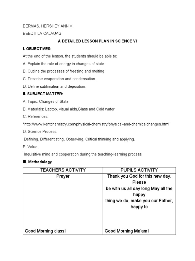 DLP in Science 6 | PDF