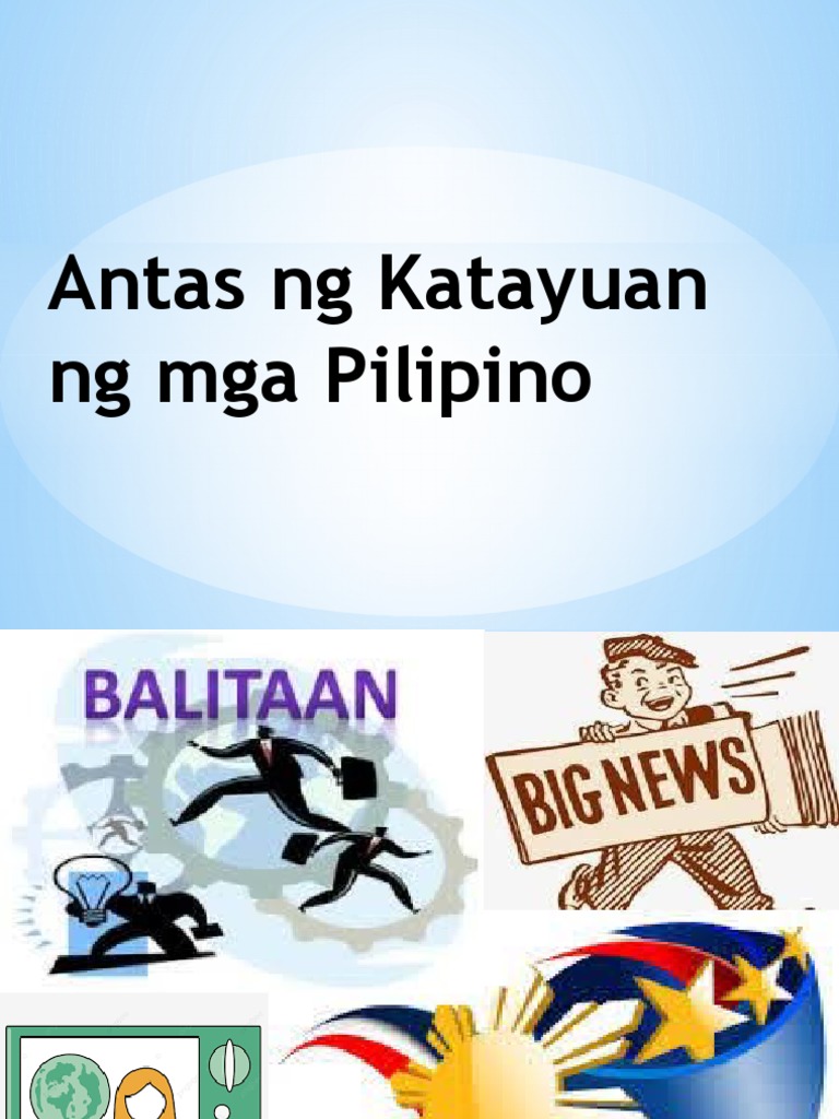 Antas NG Katayuan NG Mga Pilipino | PDF