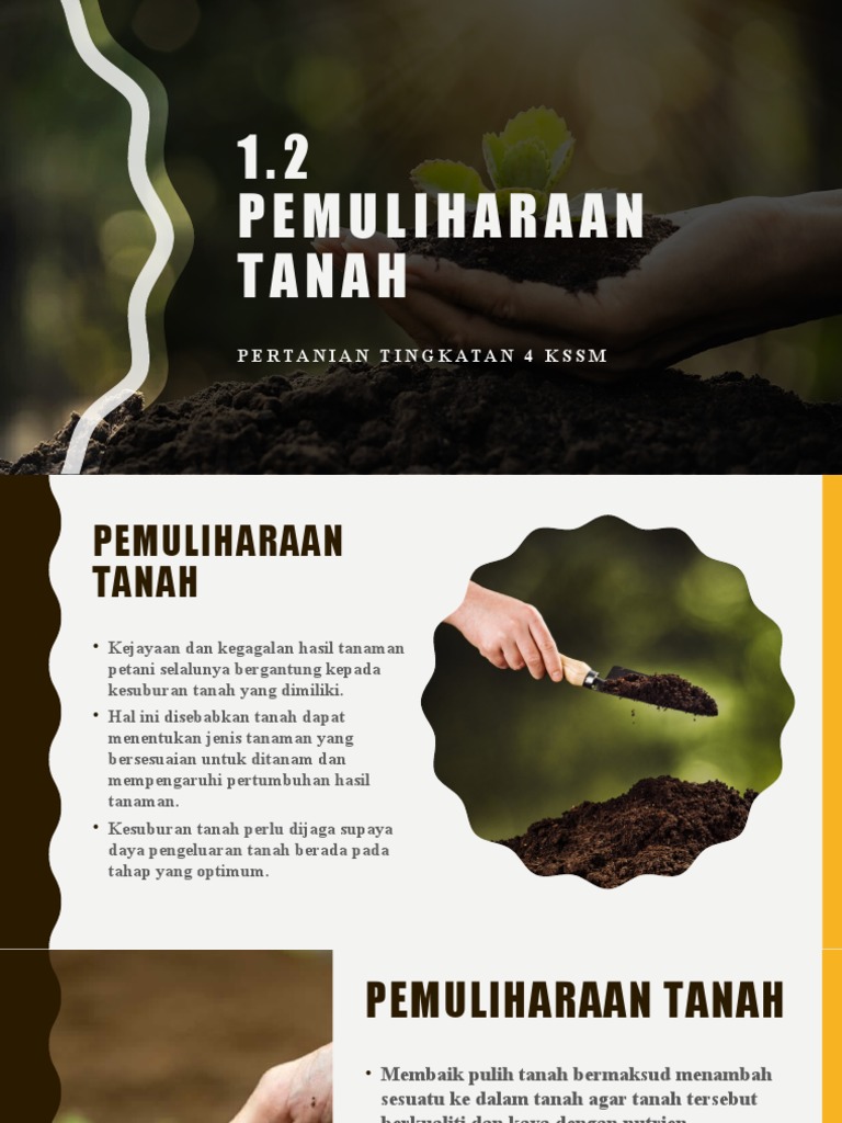 1.2 Pemuliharaan Tanah | PDF