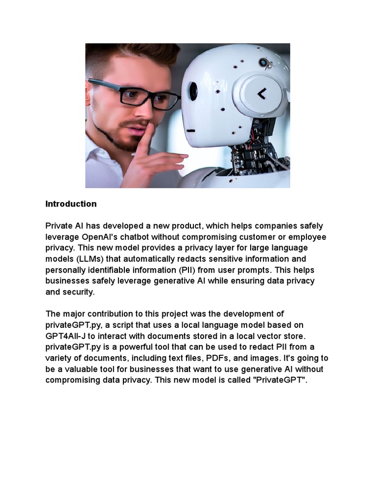 PrivateGPT: The Fully Private Solution For Question Answering | PDF