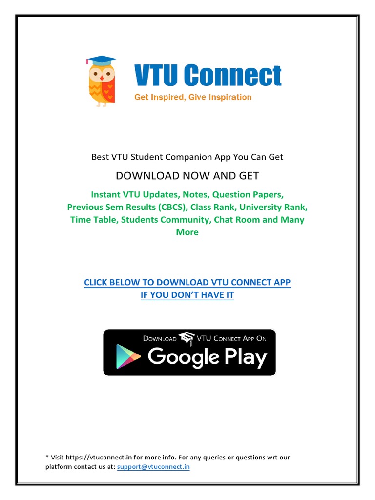 VTU Connect: Power System Study Aid | PDF | Science & Mathematics ...