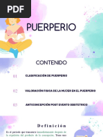 Puerperio Fisiologico, Inmediato, Mediato y Tardio | PDF | Periodo ...