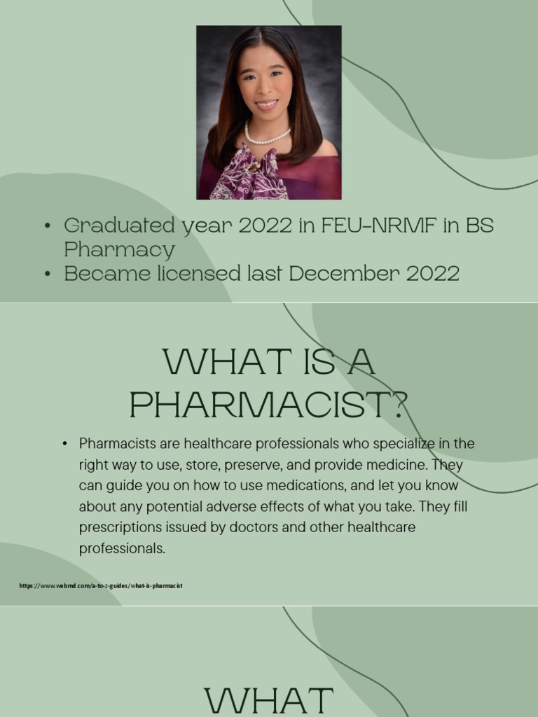 Overview of Pharmacy Fields and Roles | PDF | Pharmacy | Health Care